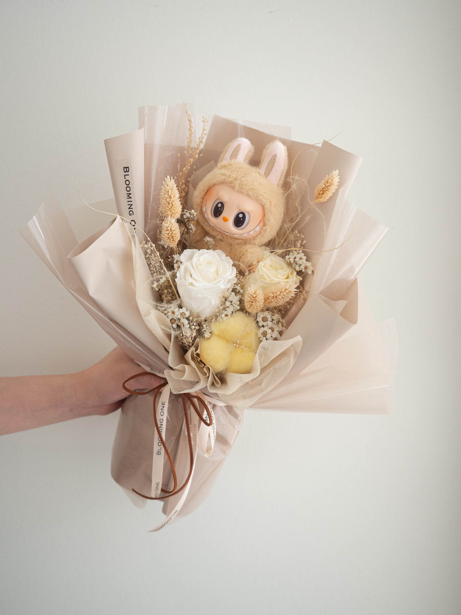 Labubu Preserved Roses Bouquet – Florist Markham | Flower Delivery ...