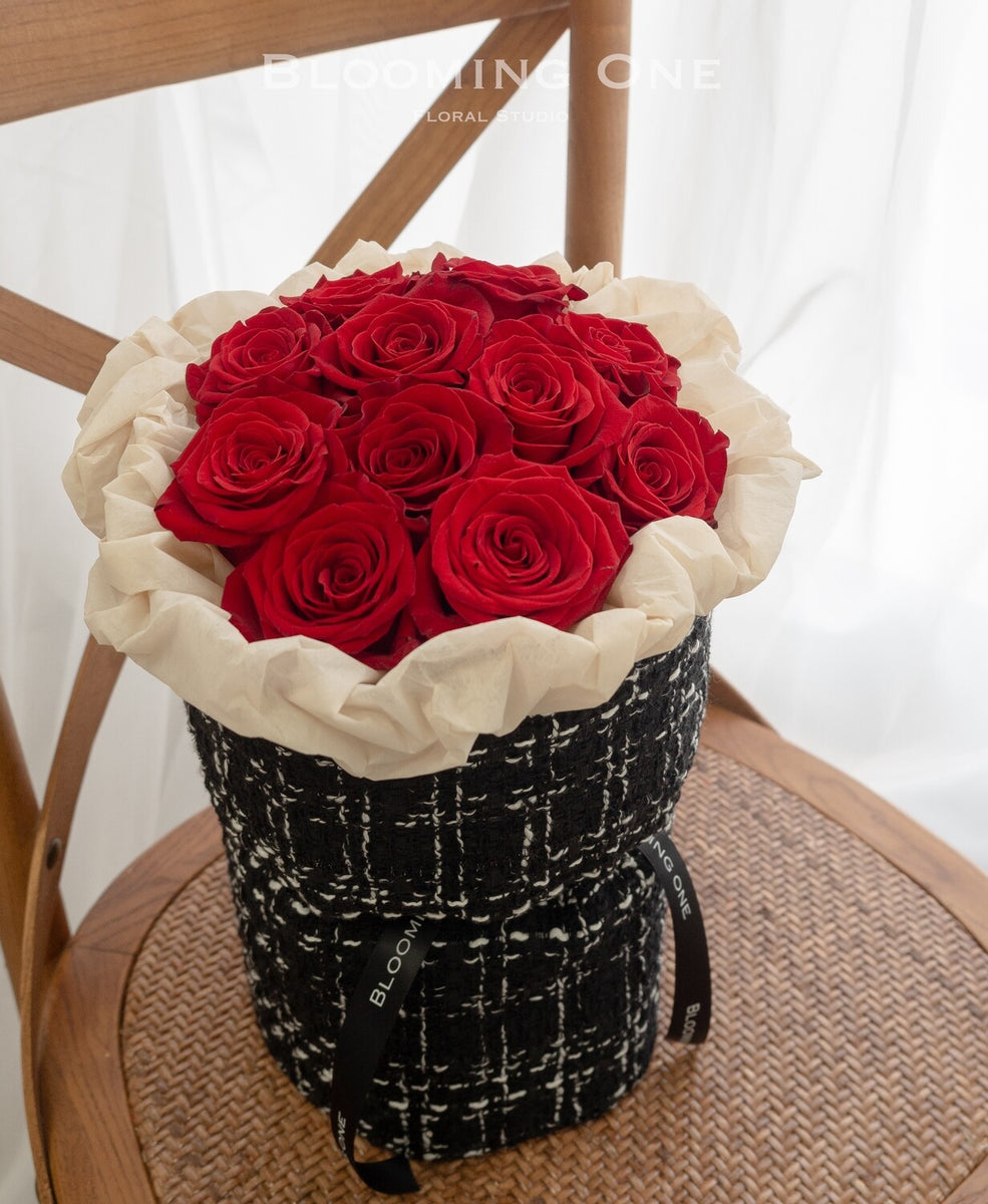 Russian bouquet -red roses - 俄罗斯红玫瑰 | Flower Delivery Toronto | Same ...