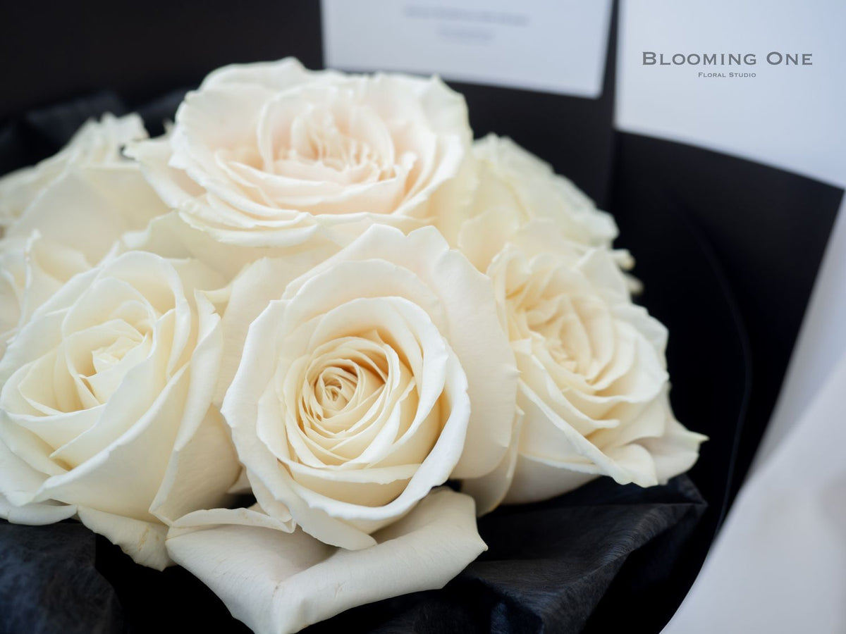 9 Stems of Blue Tinted Rose | Flower Delivery Toronto | Same Day ...