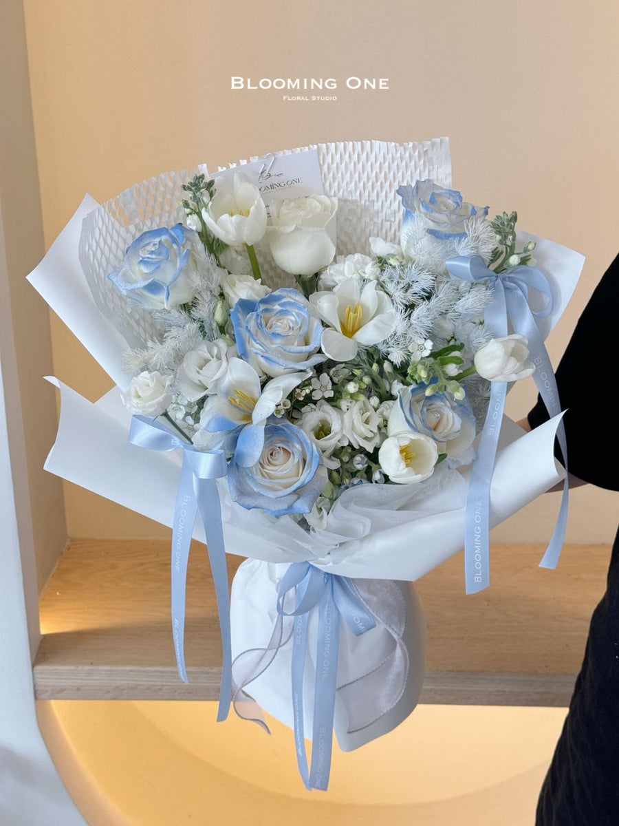 Fresh blue- 清新蓝 | Flower Delivery Toronto | Same Day Delivery Flower ...