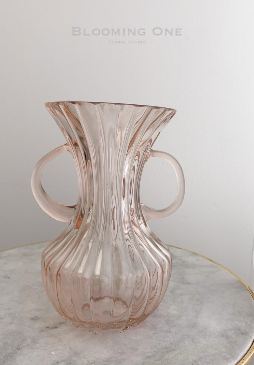 Littala Pink Crystal Vase - 粉色透明花瓶 | Flower Delivery Toronto | Same Day ...