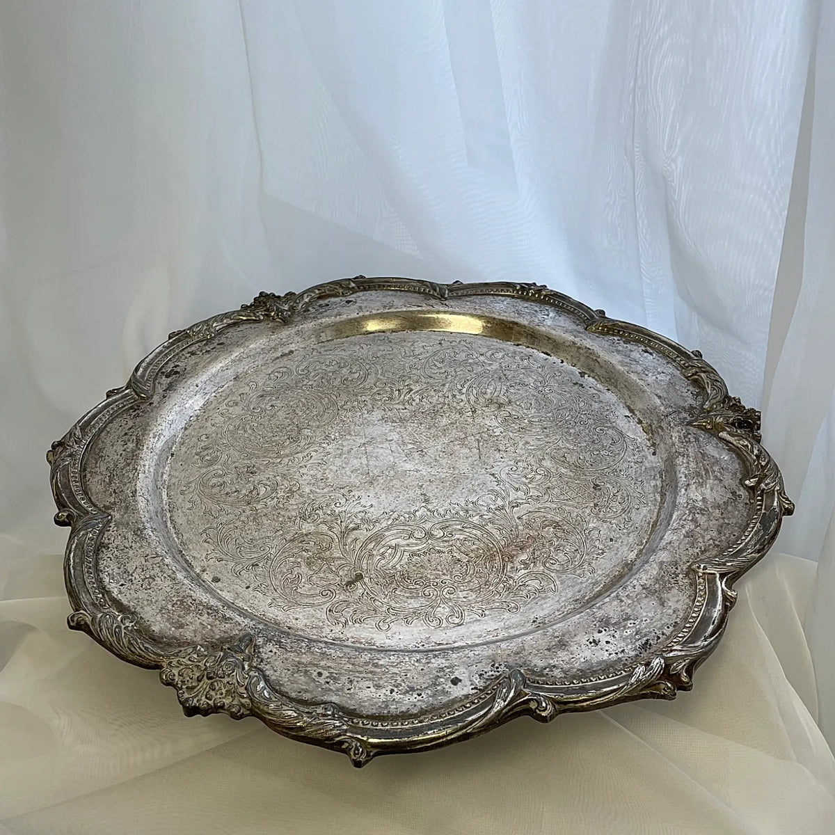 Vintage Silver Plate - 复古银色碟子 | Flower Delivery Toronto | Same Day ...