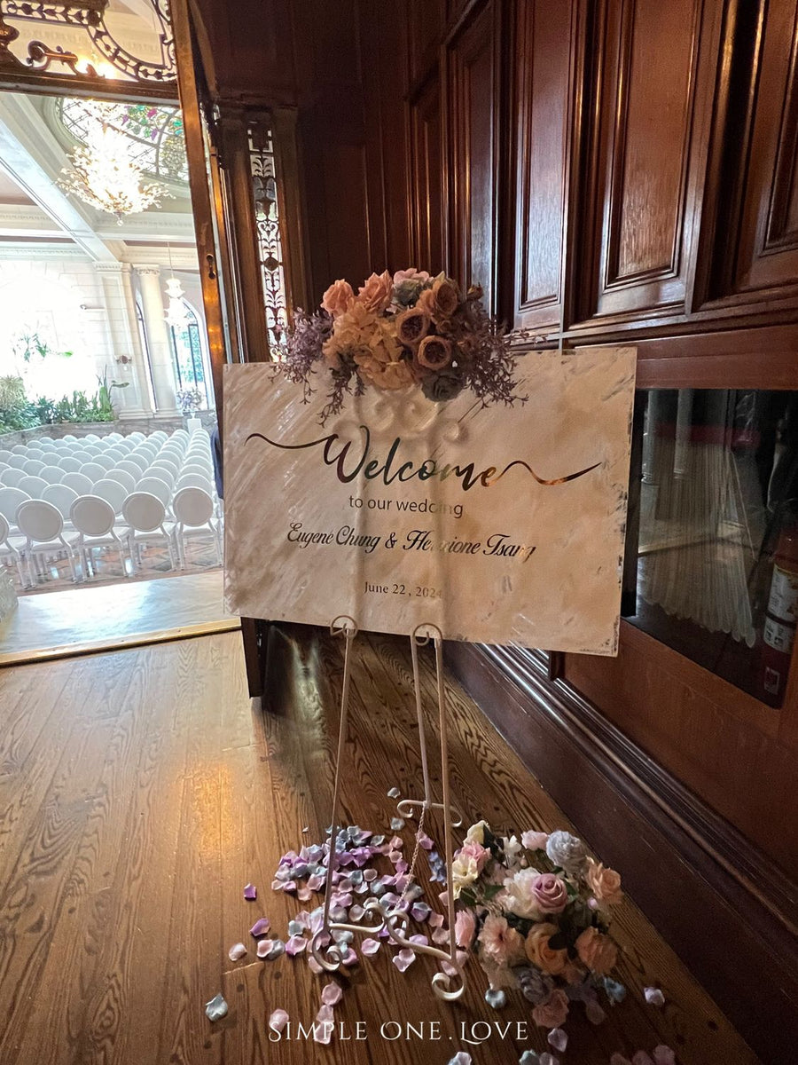 Acrylic Welcome sign - 亚克力迎宾牌 | Flower Delivery Toronto | Same Day ...