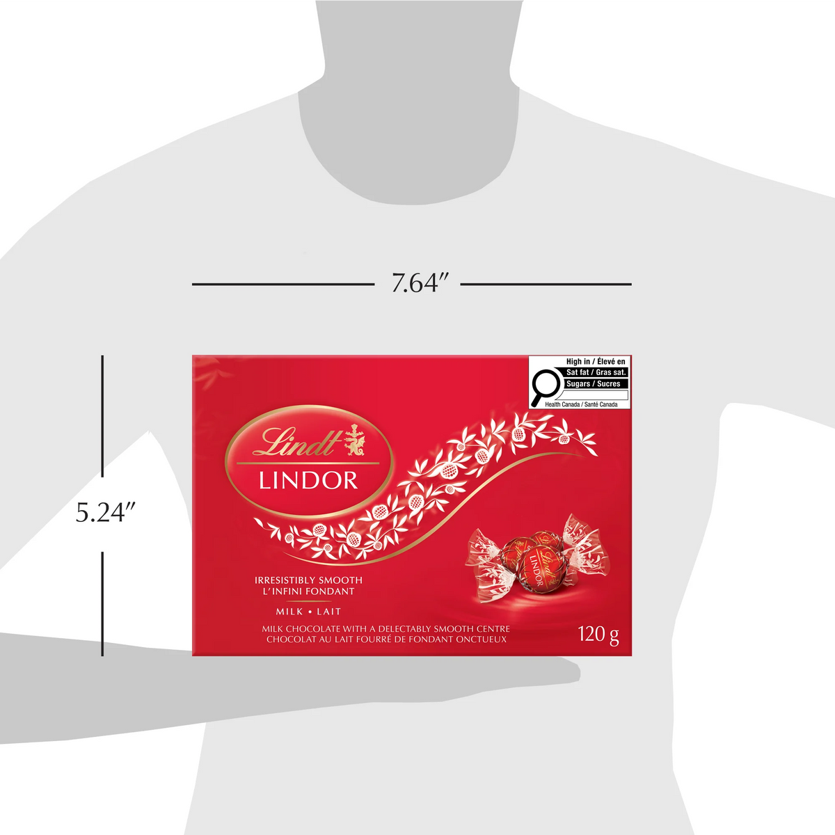Lindt LINDOR Milk Chocolate Truffles Box, 120g Box | Flower Delivery ...