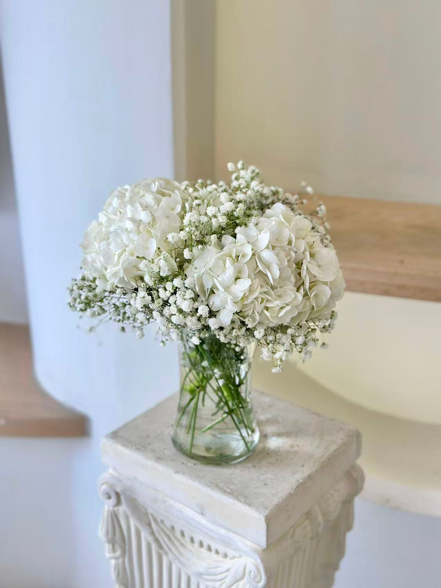 Centerpiece 5” Pure White - 5寸纯白桌花 – Flower Delivery Toronto | Toronto ...